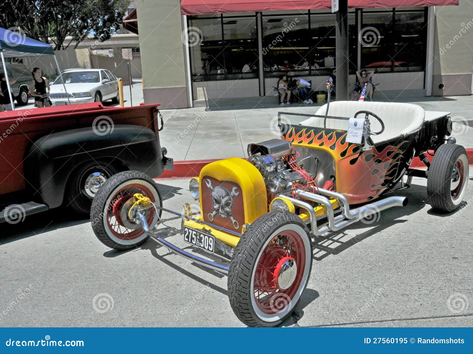 1925 Ford Bucket T Roadster Editorial Image - Image of restore ...