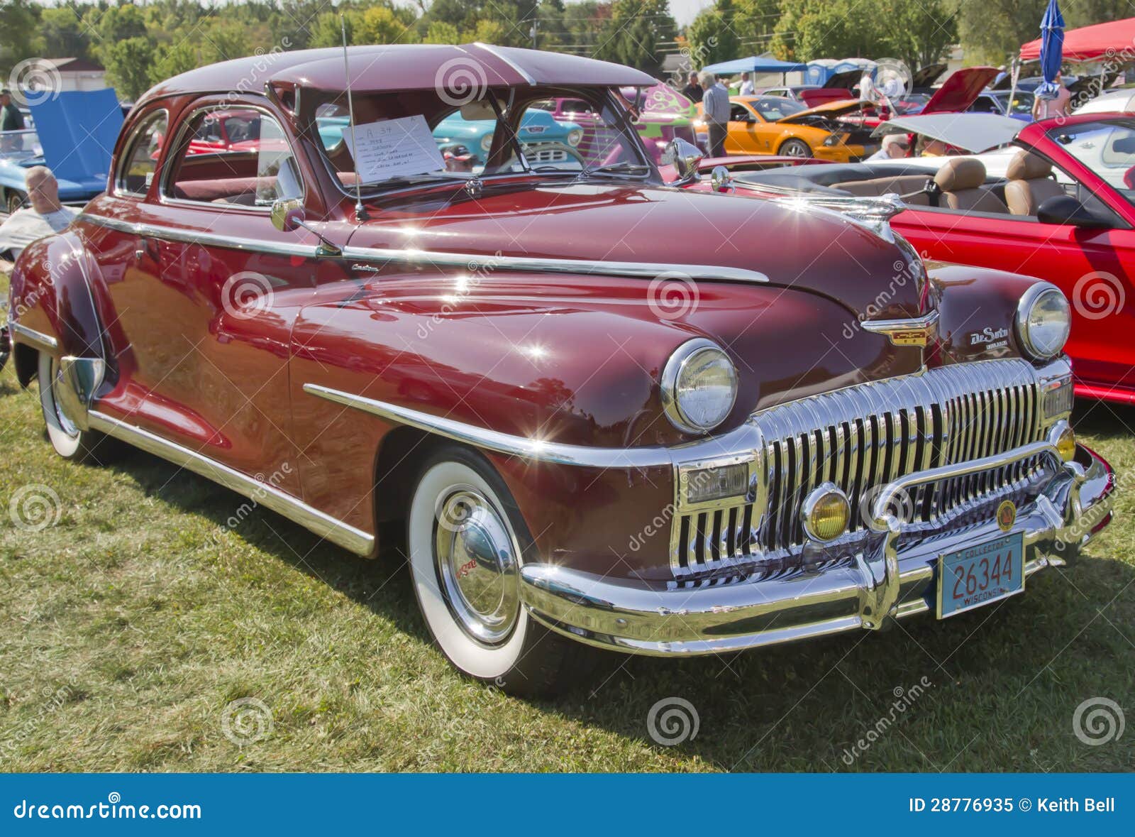 1948 DeSoto Car Side View editorial image. Image of classic - 28776935