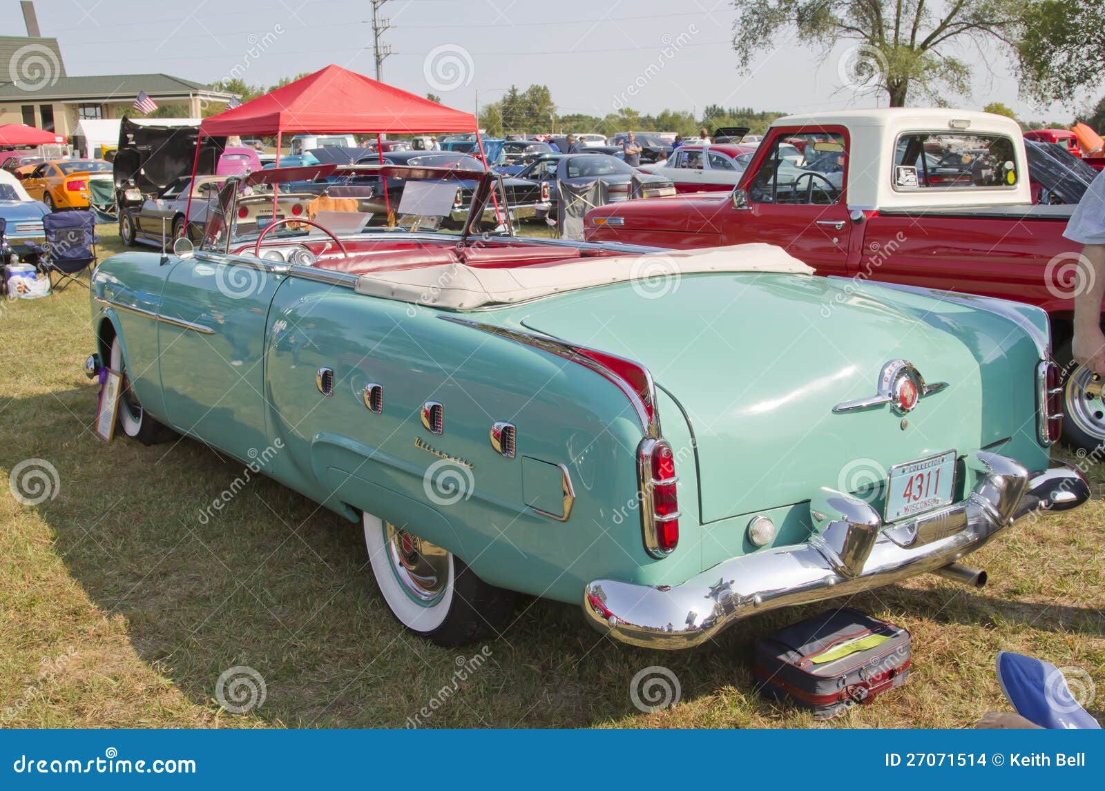 1951 Packard Convertible Rear View Editorial Stock Image - Image of ...