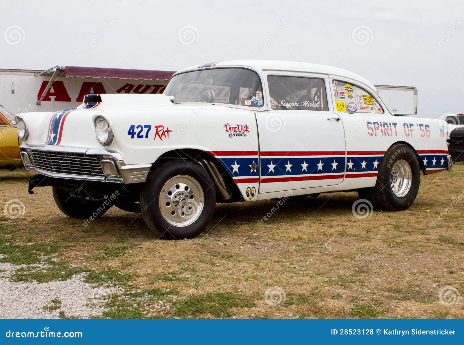 1956 Chevy Drag Car Editorial Stock Photo - Image: 28523128
