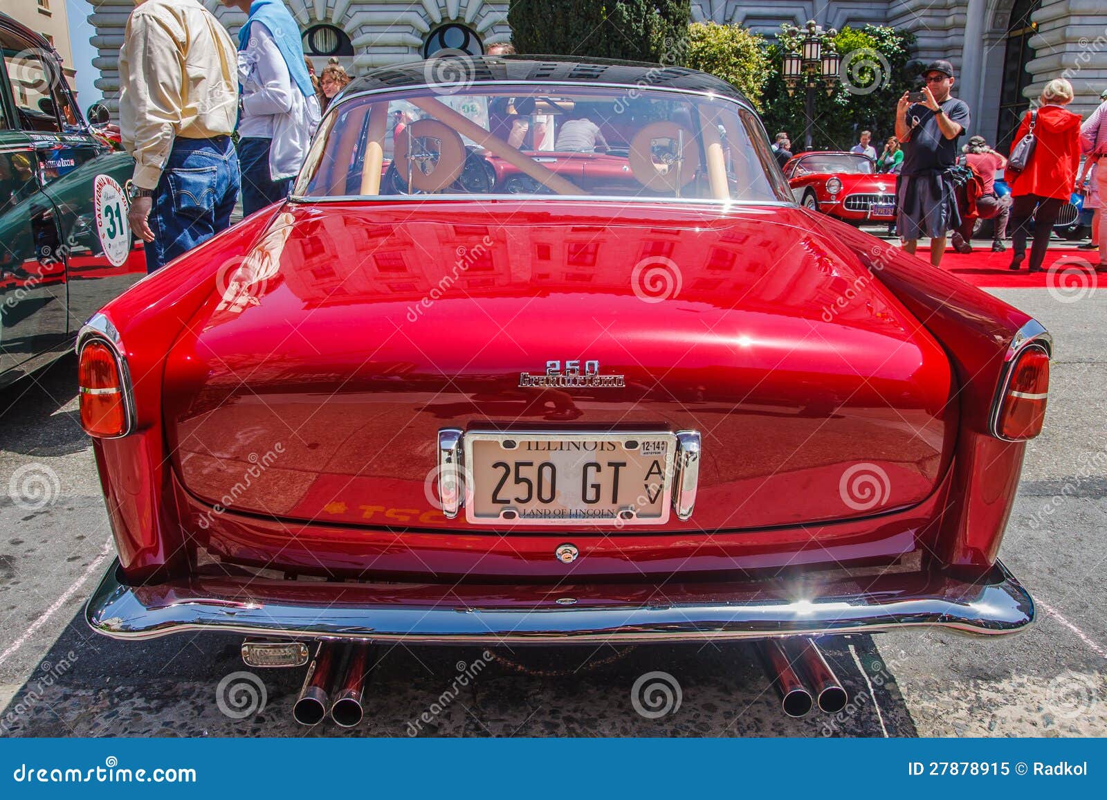 1956 Ferrari 250 GT Boano editorial image. Image of historic - 27878915