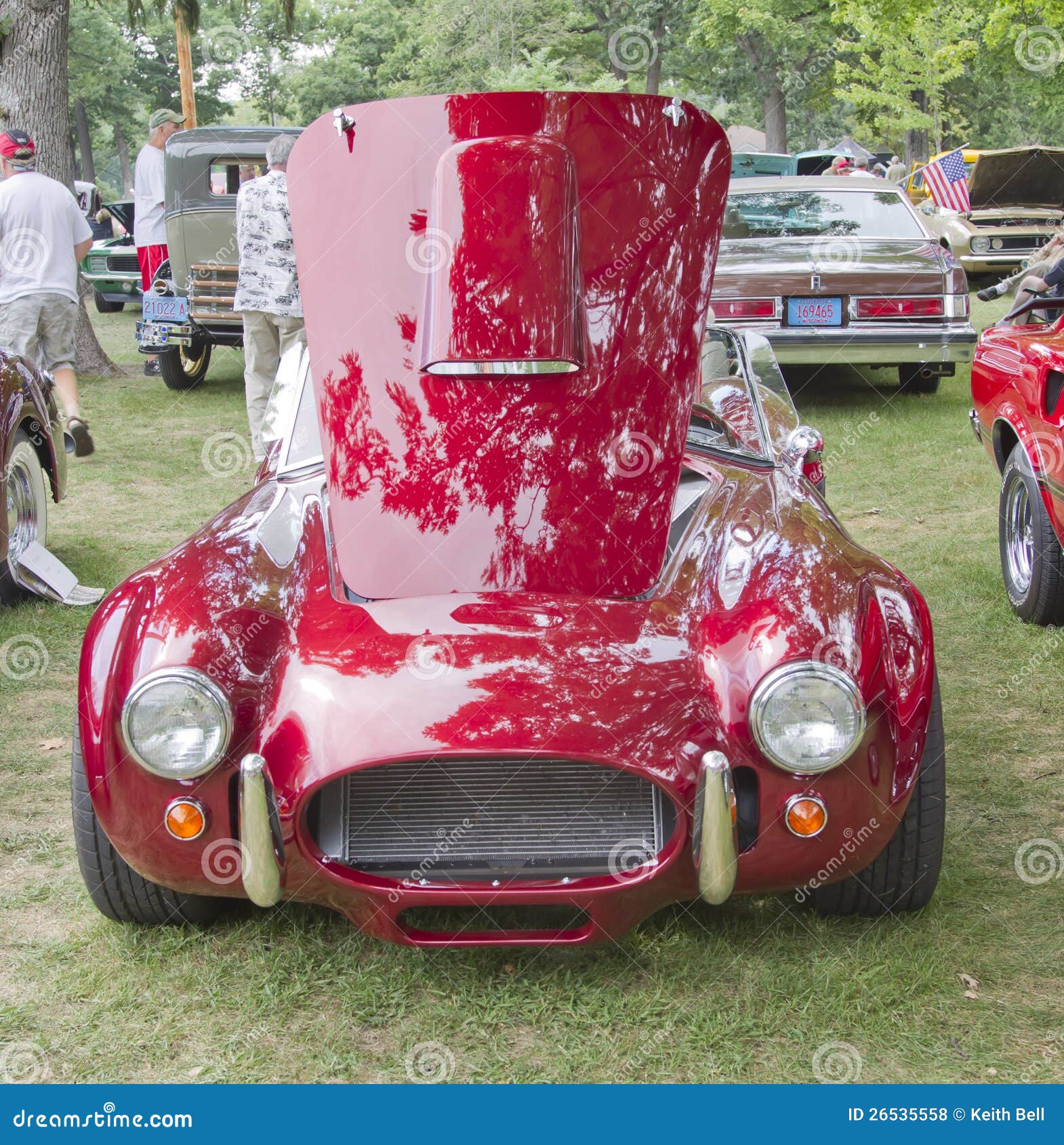1962 AC Cobra Roadster Front View Editorial Stock Photo - Image of ...