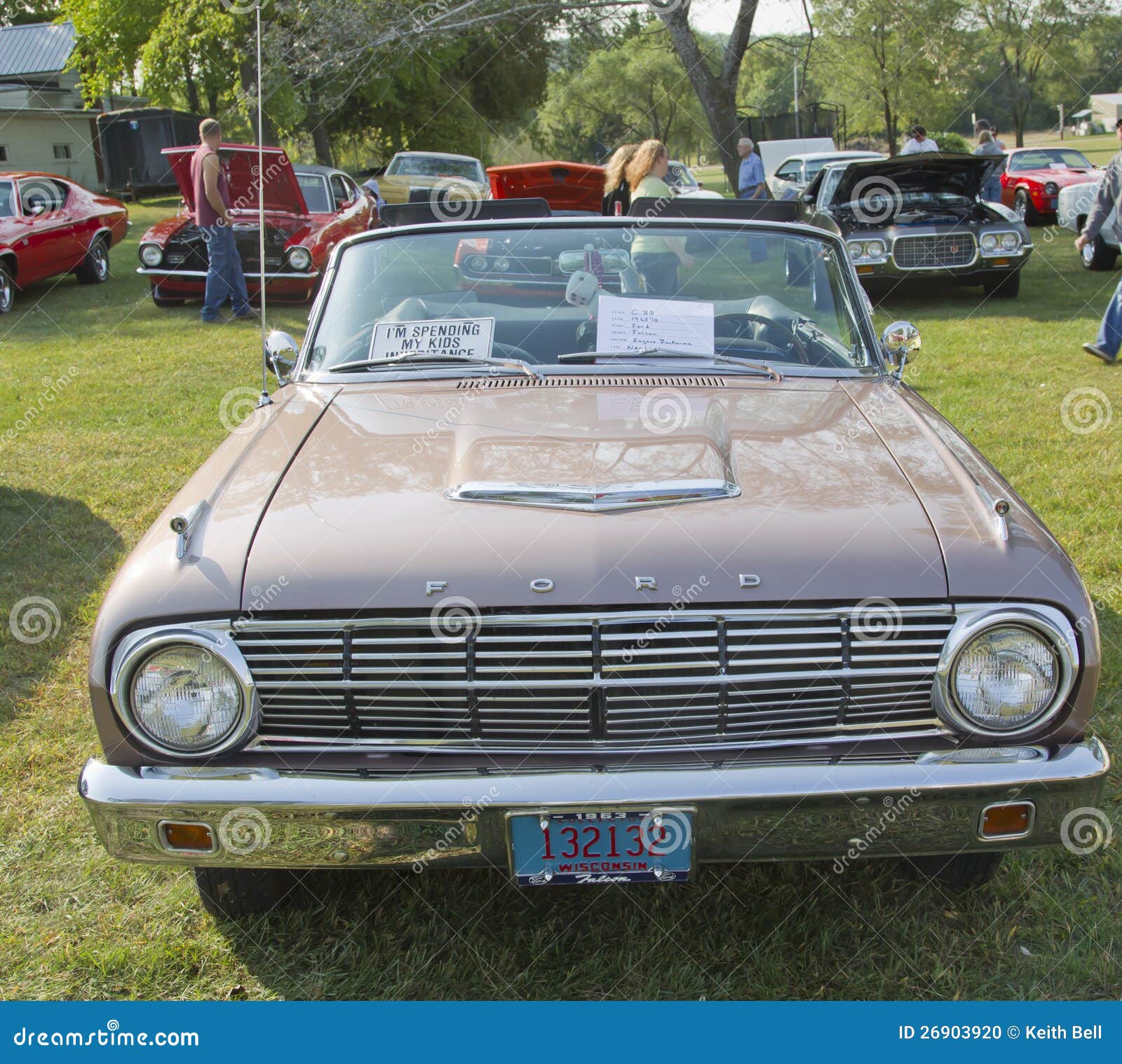 1963 Ford Falcon Front View Editorial Image - Image of 1963, show: 26903920