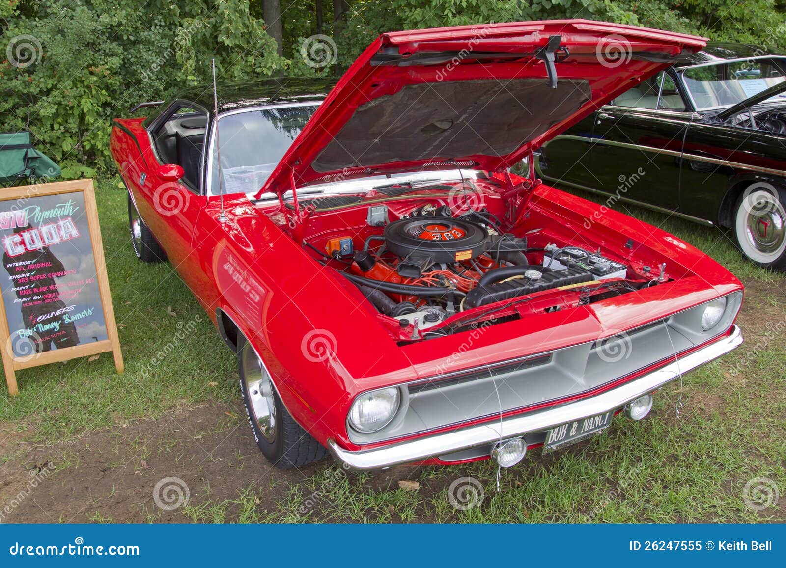 1970 Plymouth Cuda Front View Editorial Image - Image of wisconsin ...