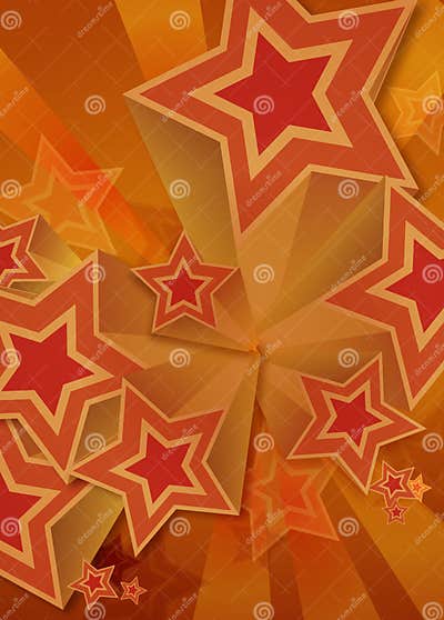 1970s Retro Star Pattern stock vector. Illustration of retro - 2228903