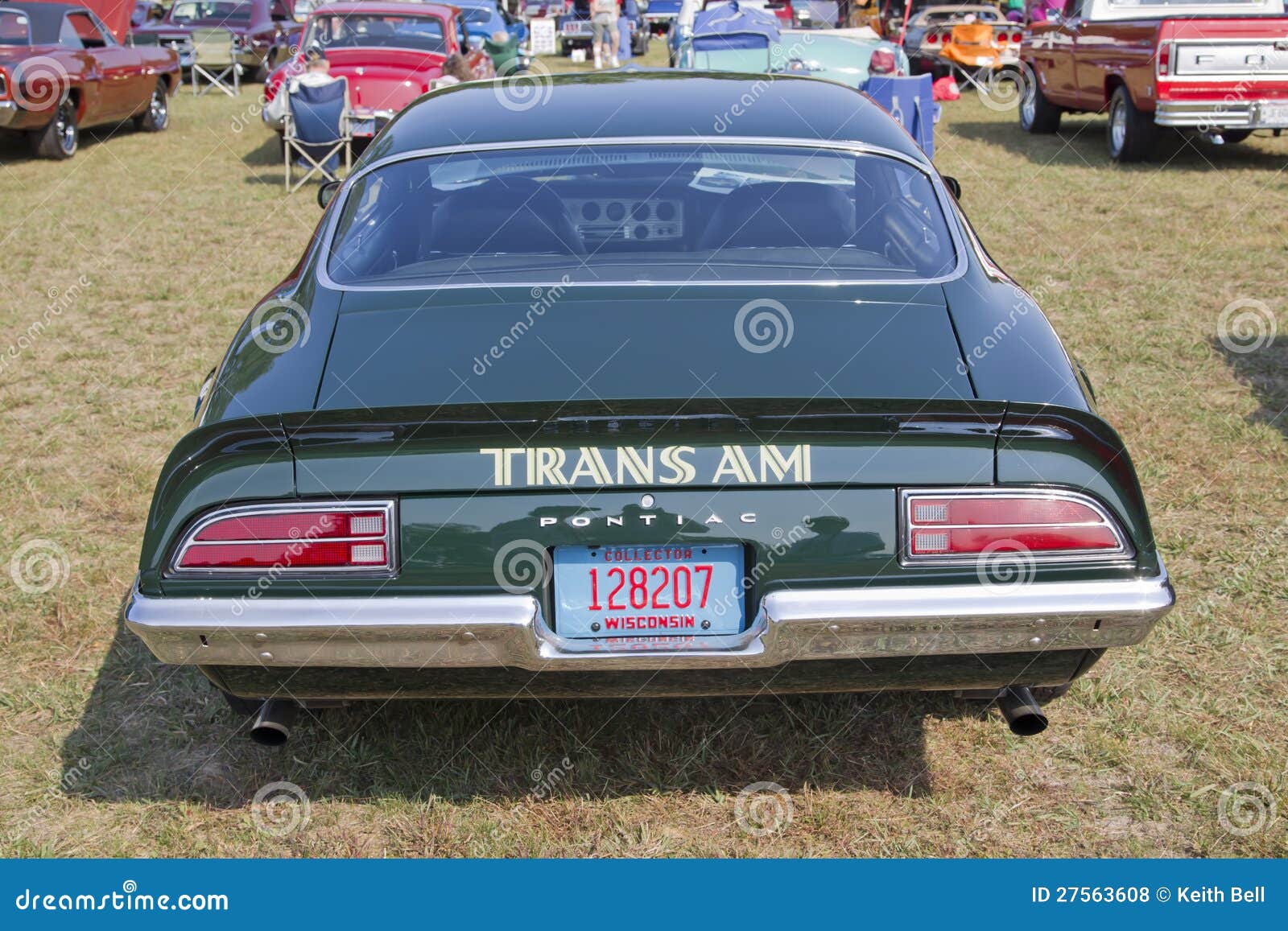 1973 Pontiac Trans am Firebird Rear View Editorial Stock Photo - Image ...