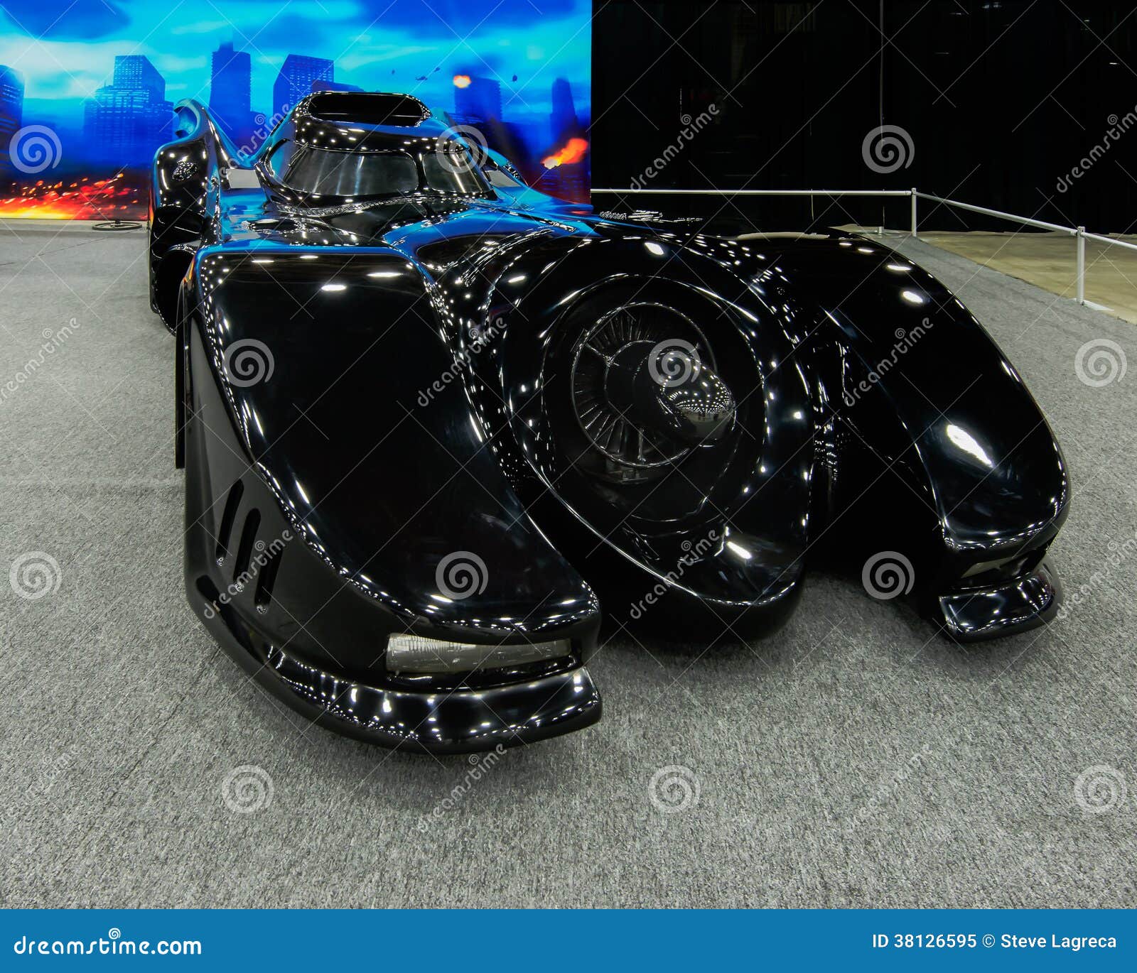 The 1989 Batmobile From The `Batman` Film, On Display At The Movie ...