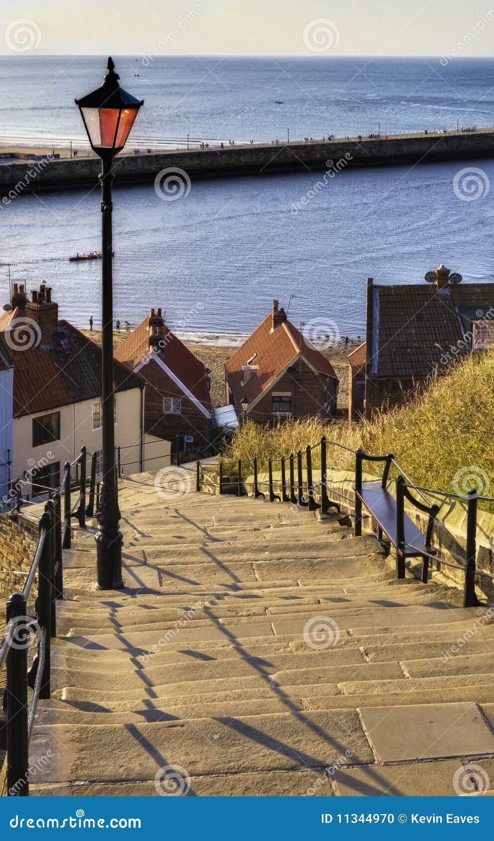199 Steps Whitby stock photo. Image of retro, steep, steps - 11344970