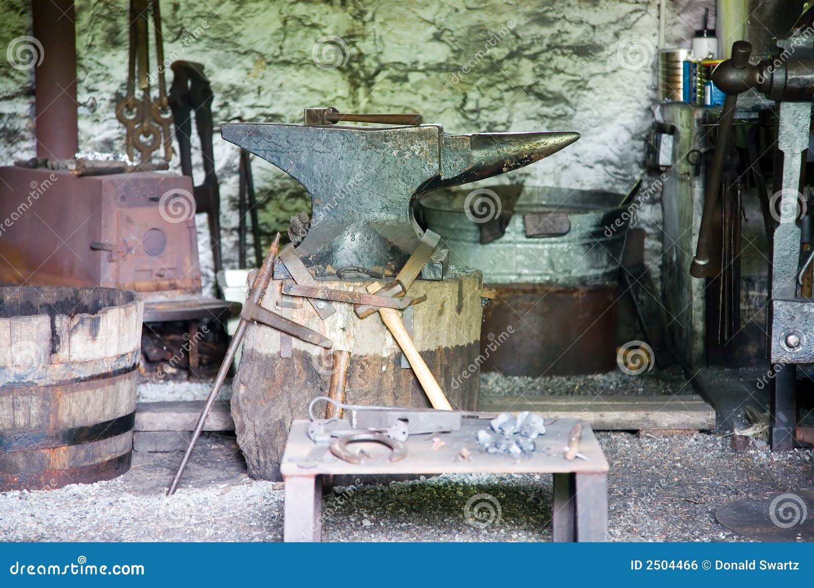 Blacksmith Shop Tools Stock Photo | CartoonDealer.com #136706844