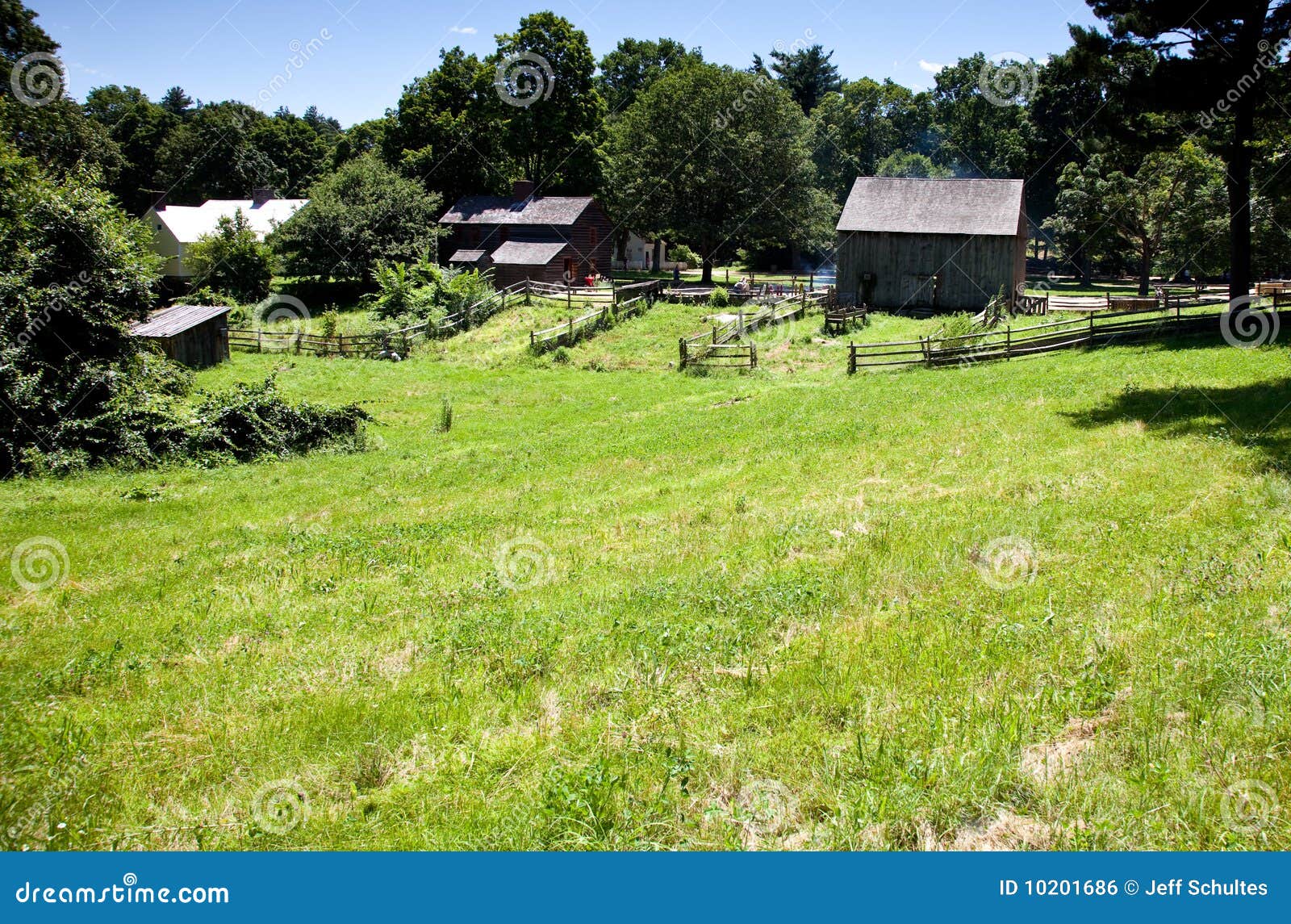 19th-Century Farm stock photo. Image of village, museum - 10201686