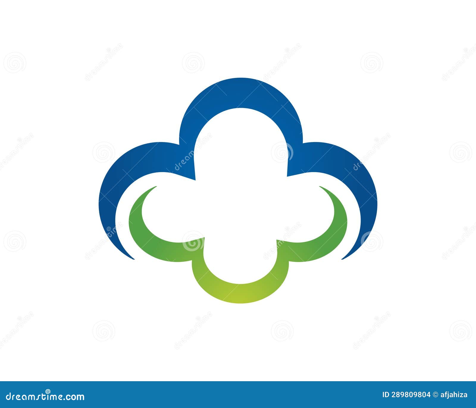 1cloud Logo Twin Icon Template Stock Illustration - Illustration of ...