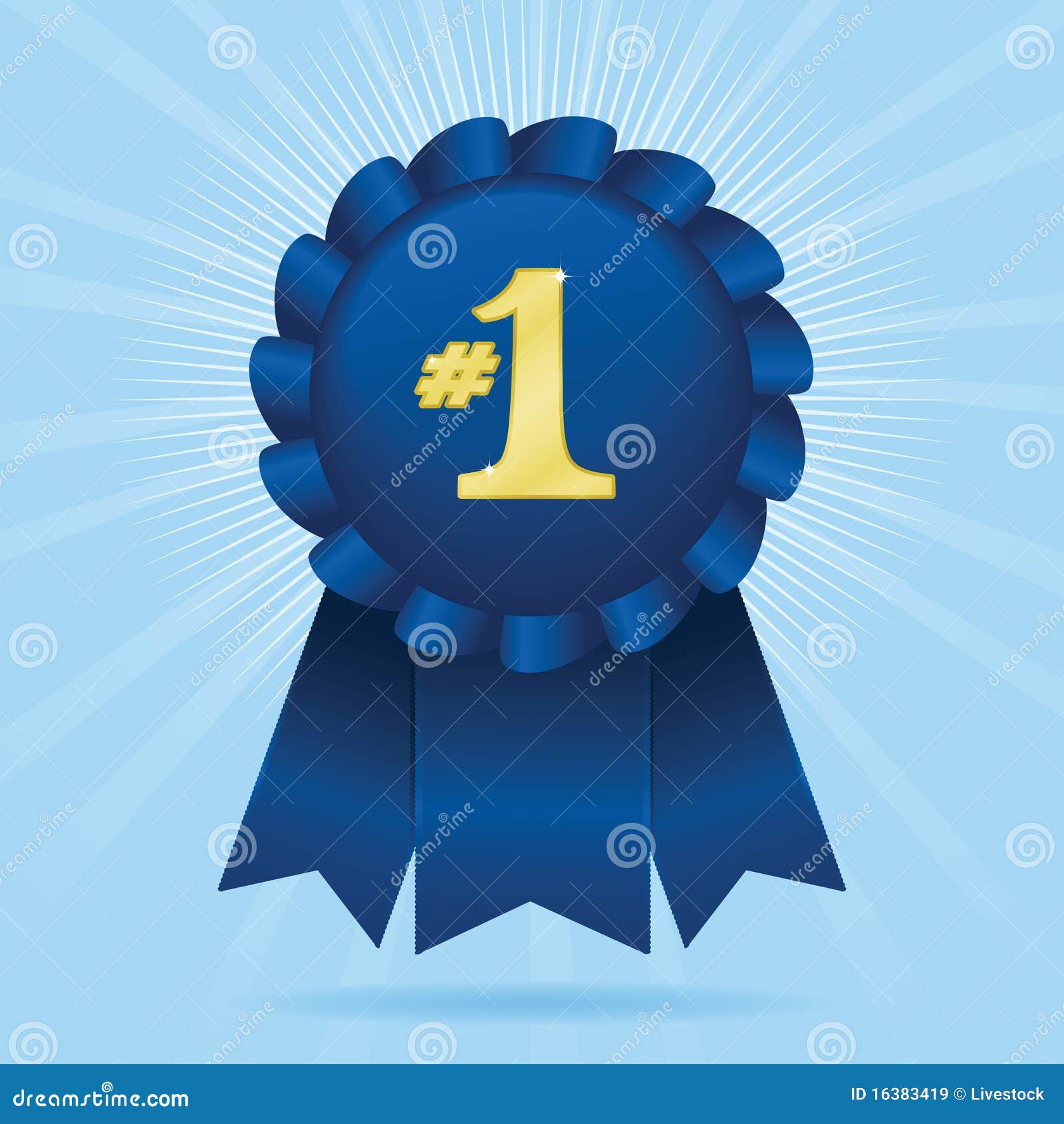1st Place stock vector. Illustration of shiny, winner - 16383419