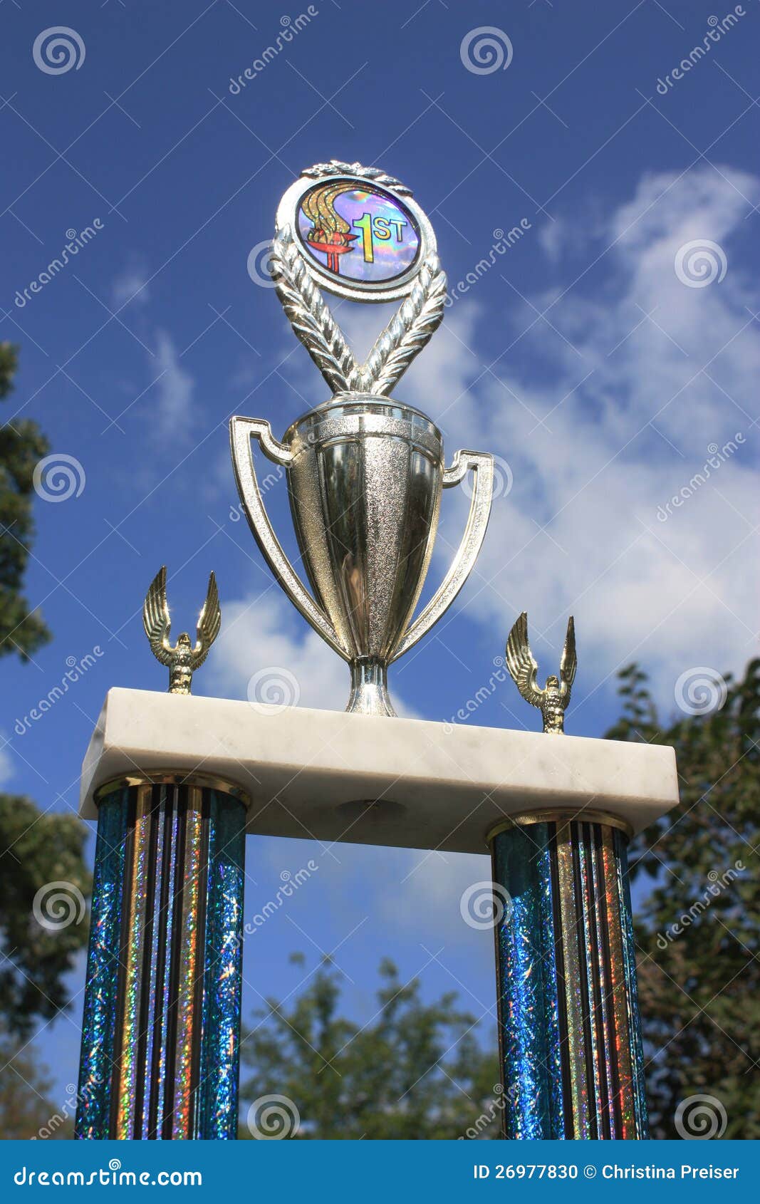 1st Place Trophy stock photo. Image of place, trophy - 26977830