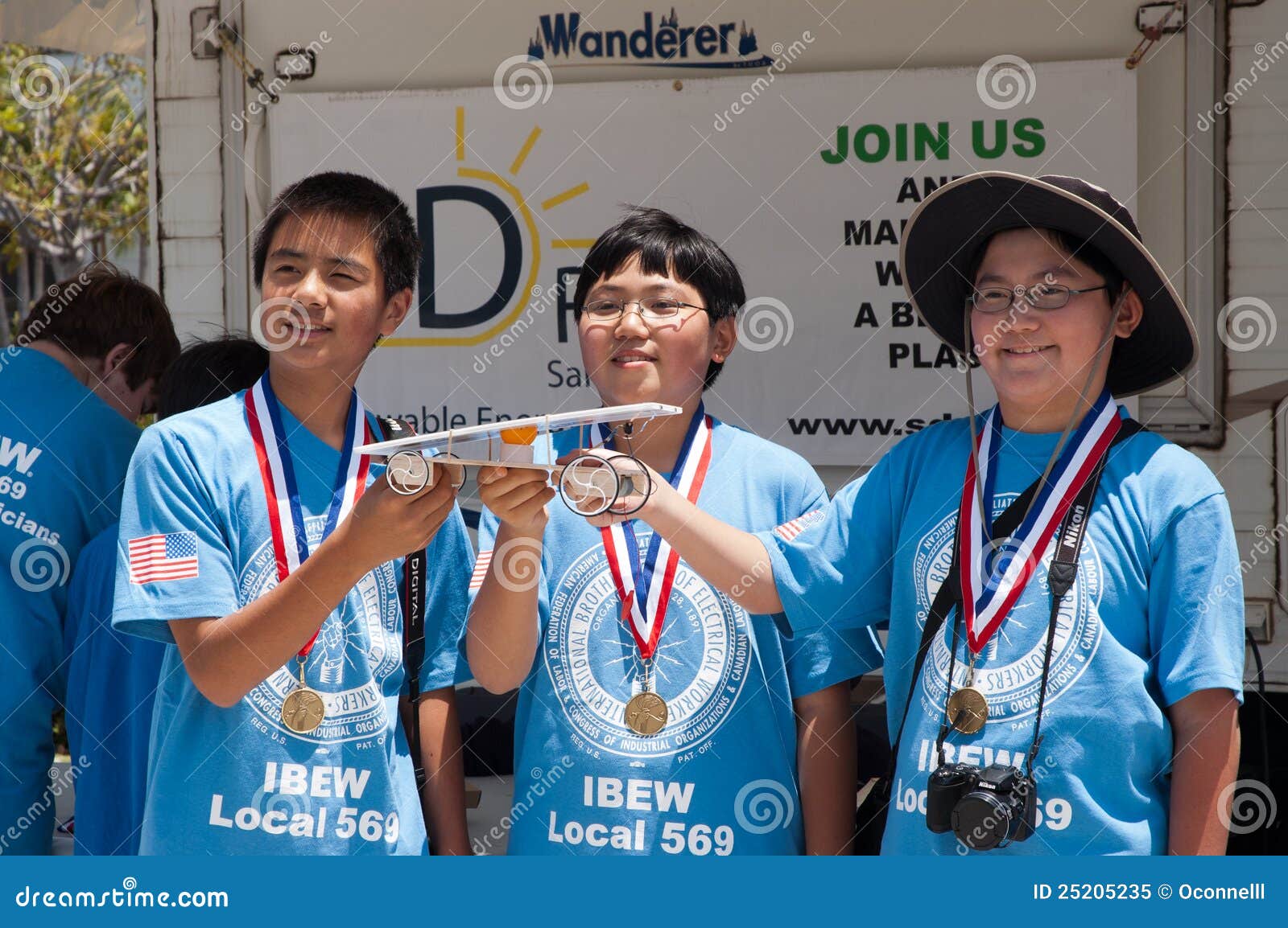 1st Place Winners, Junior Solar Sprint 2012 Editorial Image - Image of ...