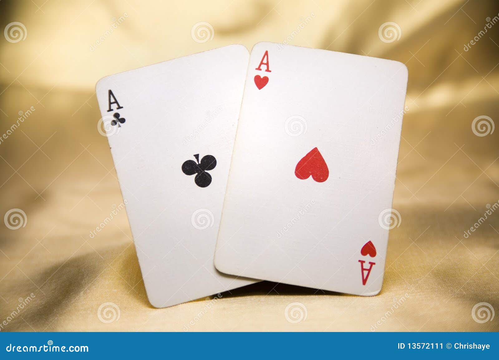 2 Ace s stock image. Image of game, joker, clubs, cards - 13572111