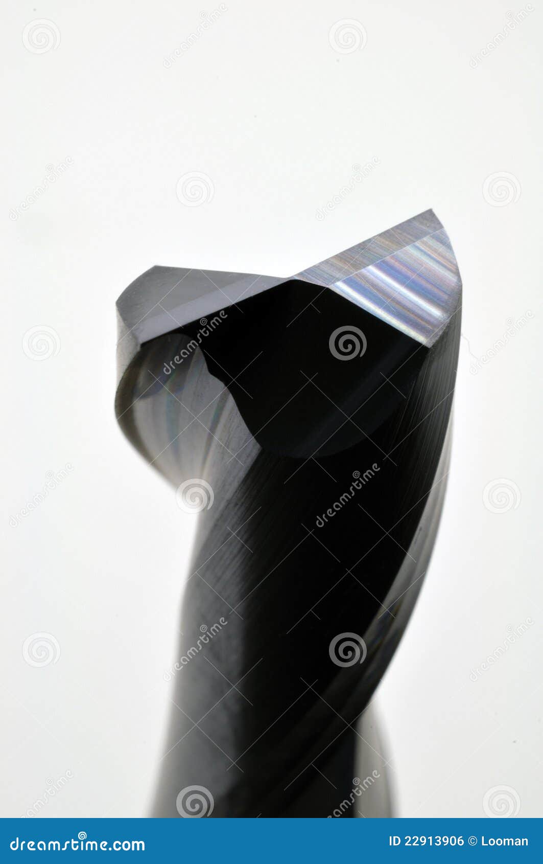 2 flute endmill stock photo. Image of metal, working - 22913906