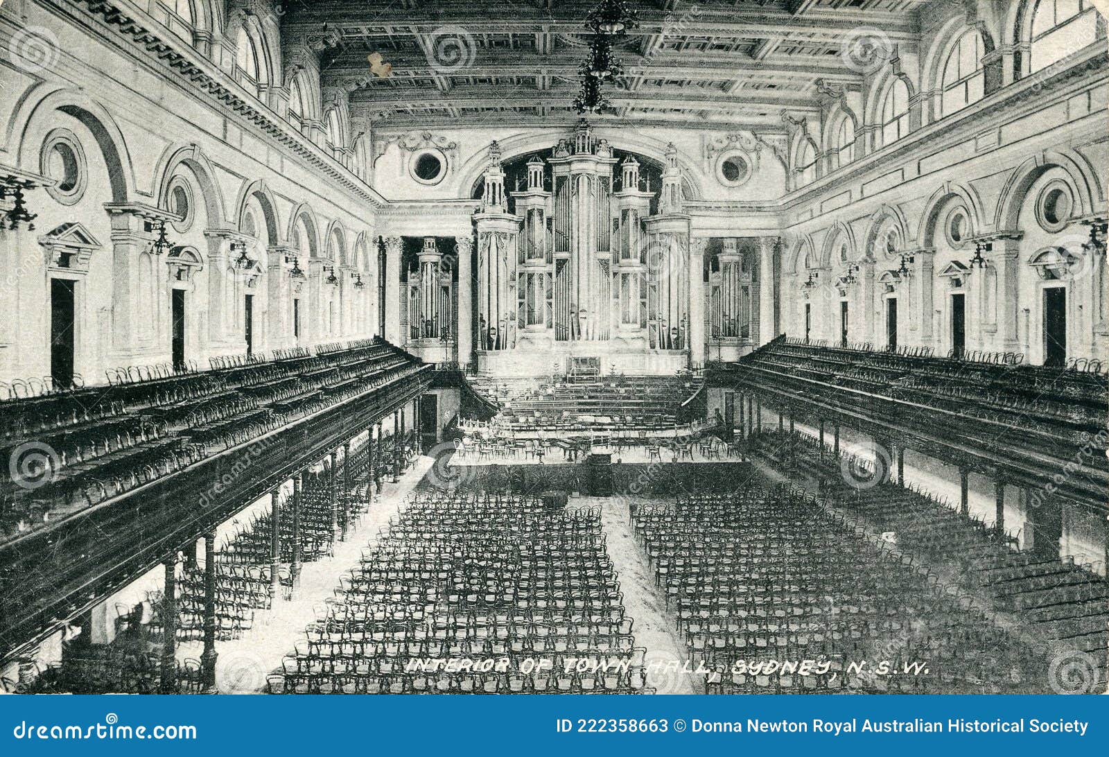 2. Interior Of Town Hall, Sydney, NSW Picture. Image: 222358663