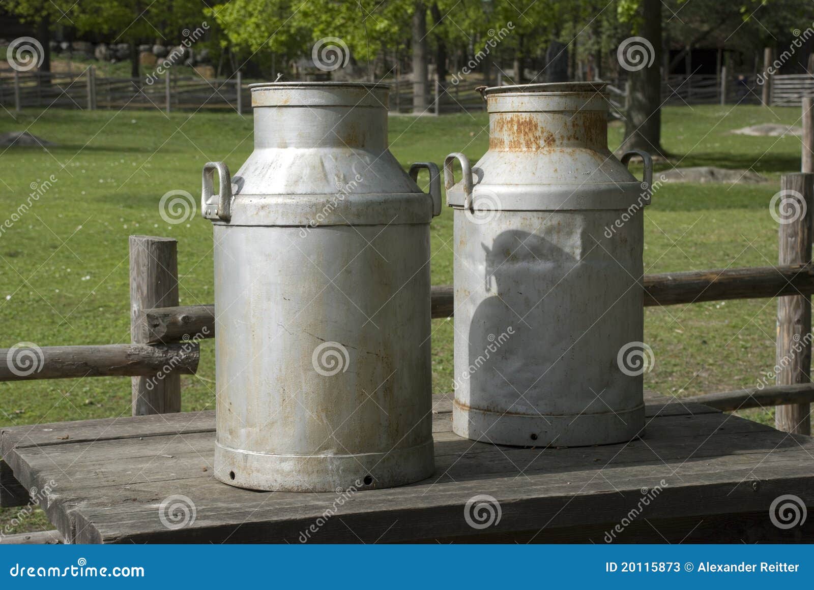 2 old milk cans stock image. Image of milk, tools, tradition - 20115873