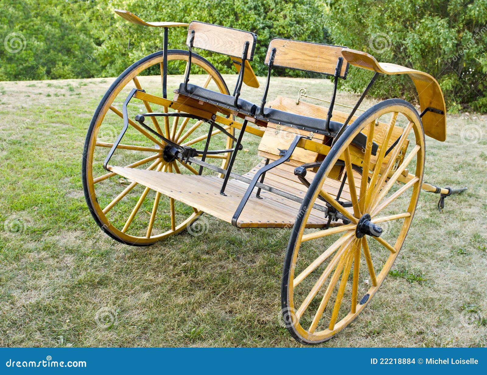 2-Person Carriage stock photo. Image of drawn, country - 22218884