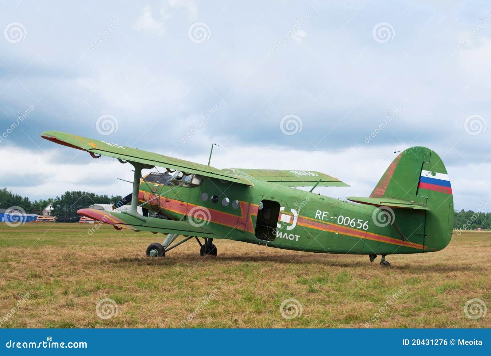 An-2 Plane Stands in the Field Editorial Photo - Image of russia, prop ...