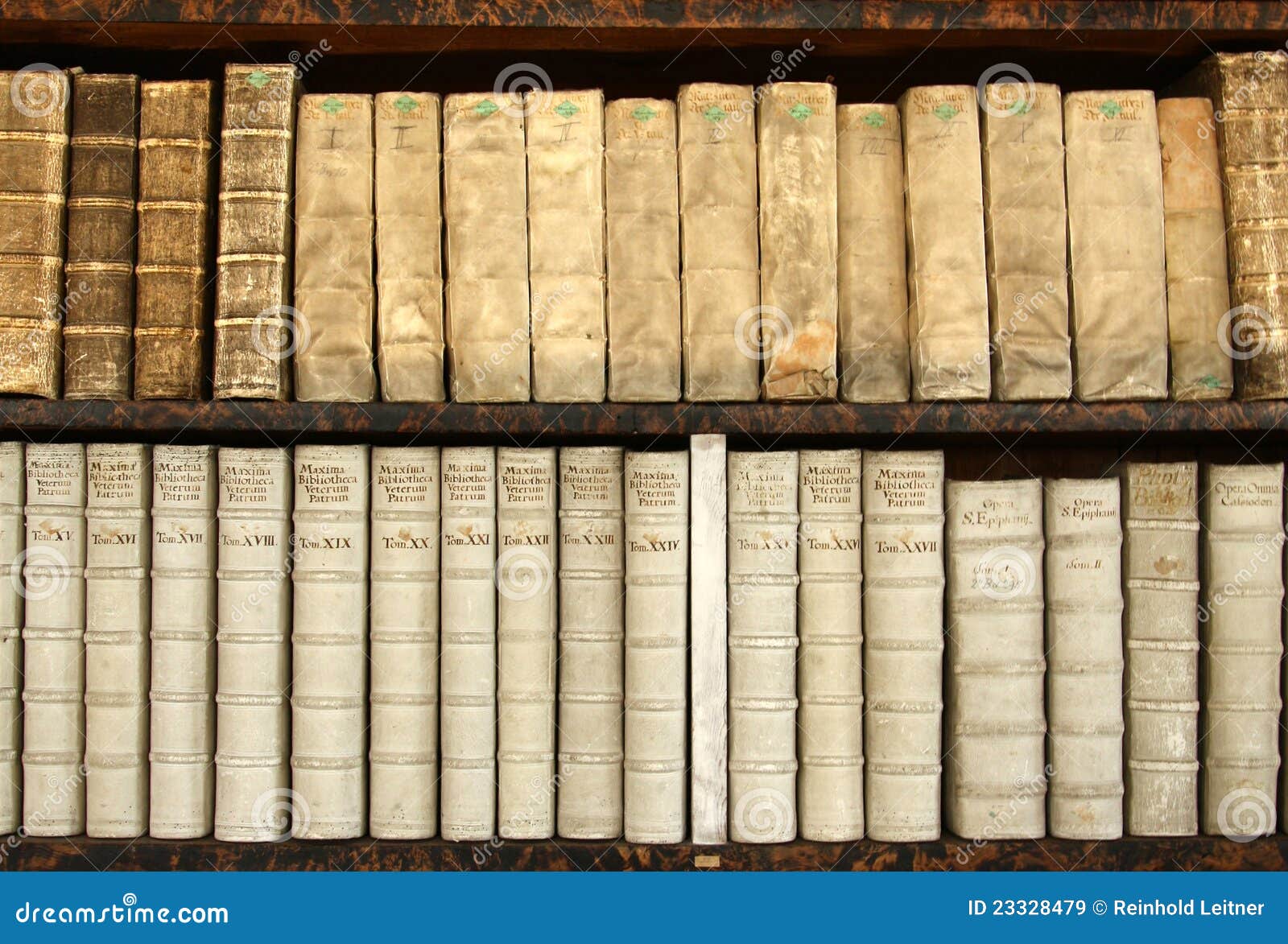 2 rows of bokks on a shelf stock image. Image of bookcase - 23328479