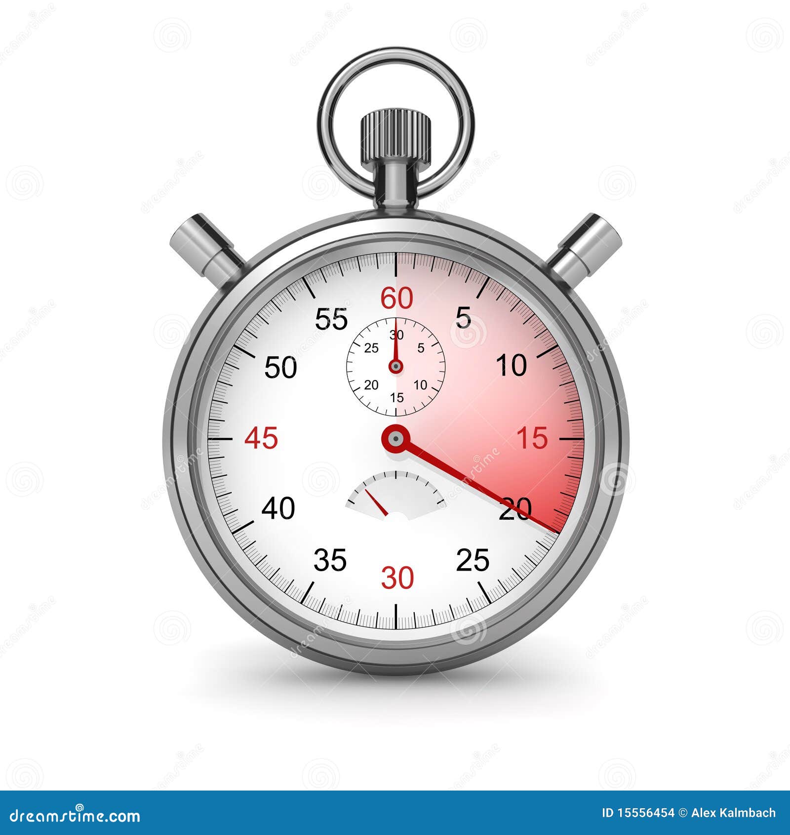 20 seconden stock illustratie. Illustration of tijdopnemer - 15556454