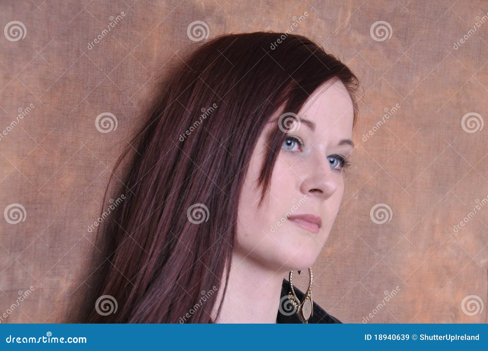 20 Something Year Old Female Portrait Stock Image - Image of fashion ...