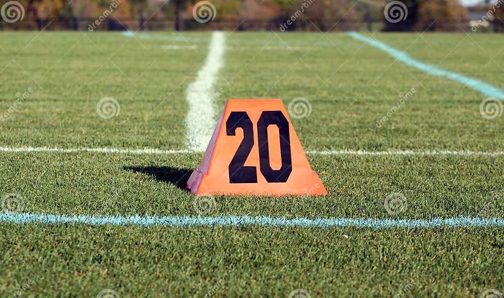 The 20-Yard Line stock photo. Image of yard, number, green - 6655330