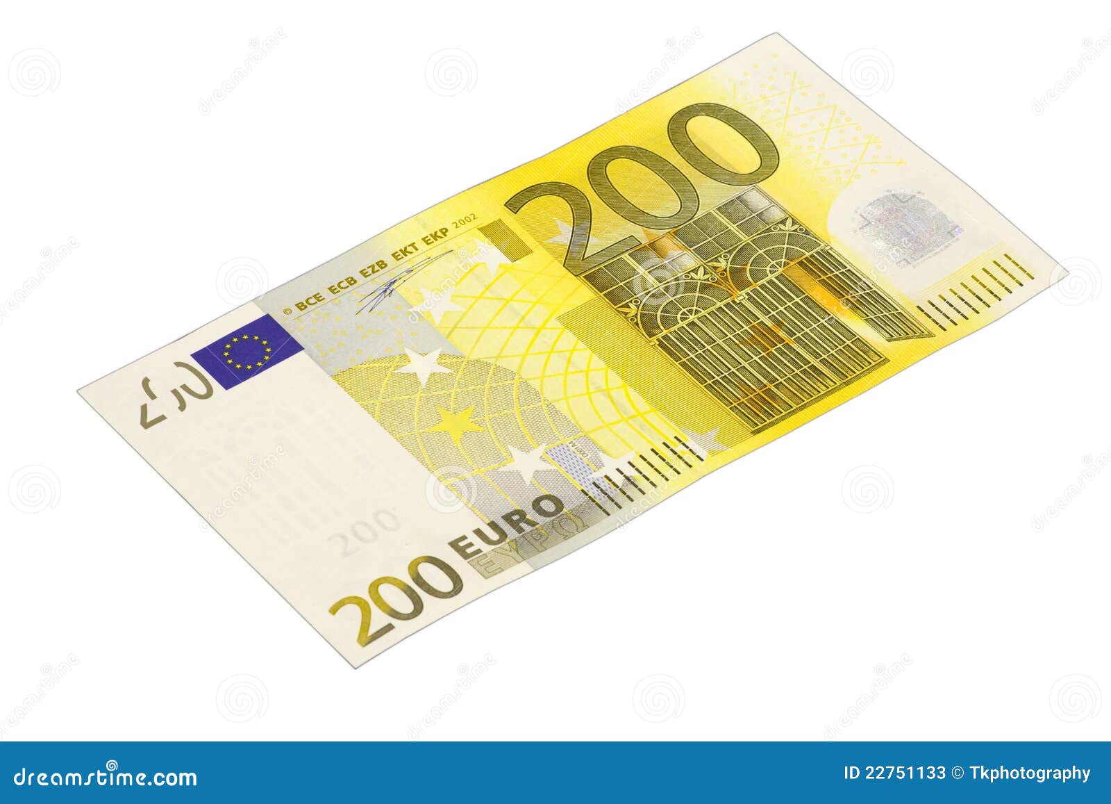 200 Euro Bank Note Stock Photos - Image: 22751133