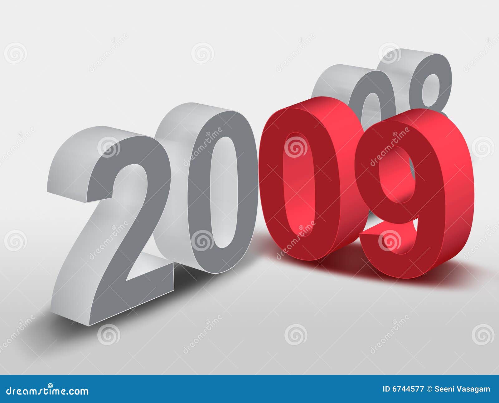 2008 - 09 stock illustration. Illustration of december - 6744577