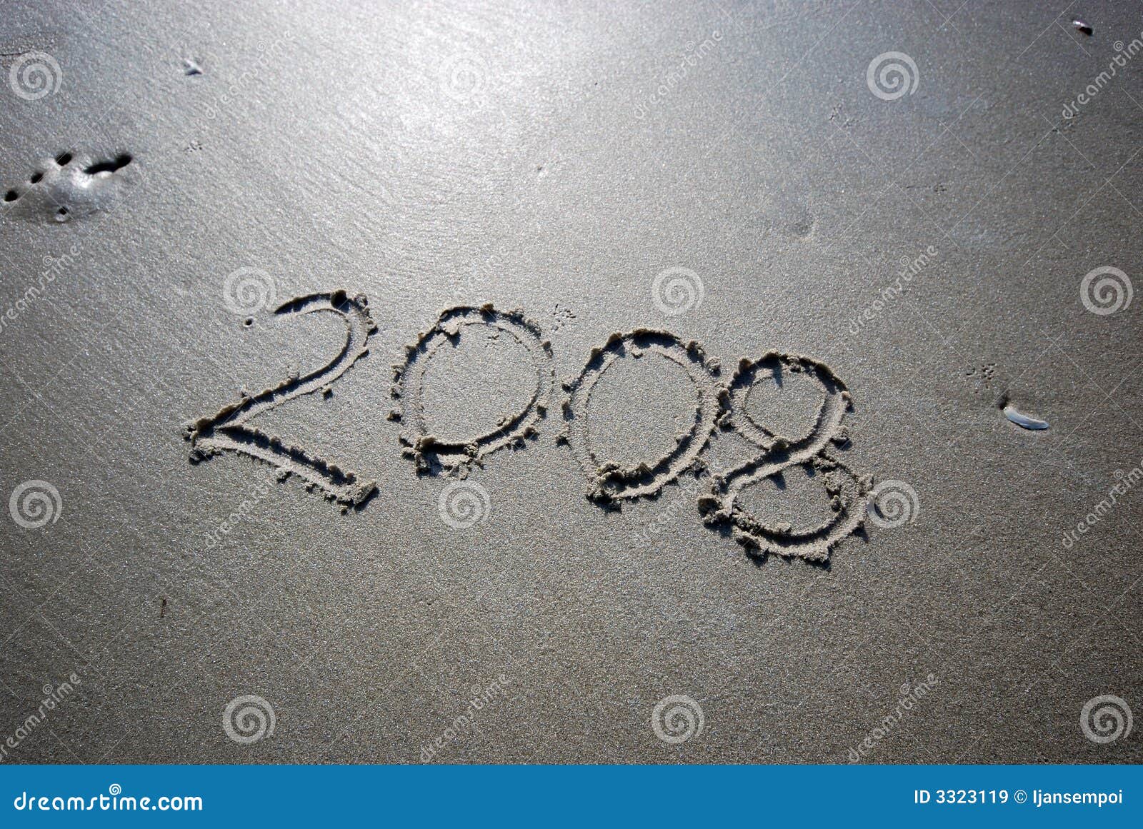 2008 stock image. Image of year, light, beach, sand, eight - 3323119