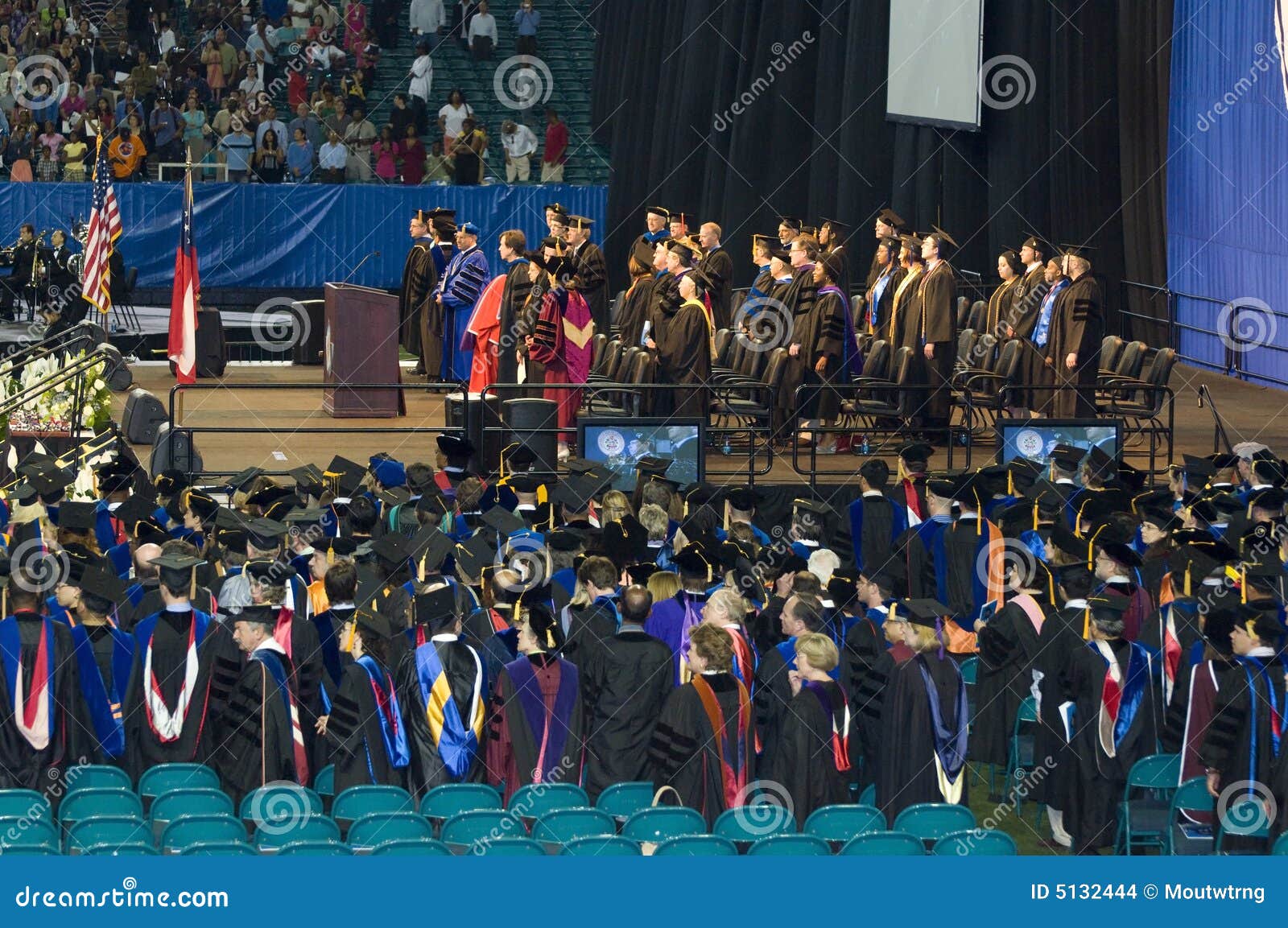 2008 Georgia State University Graduation Ceremony Editorial Stock Image ...