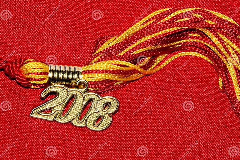 2008 Graduation Tassel stock photo. Image of 2008, graduation - 5305604