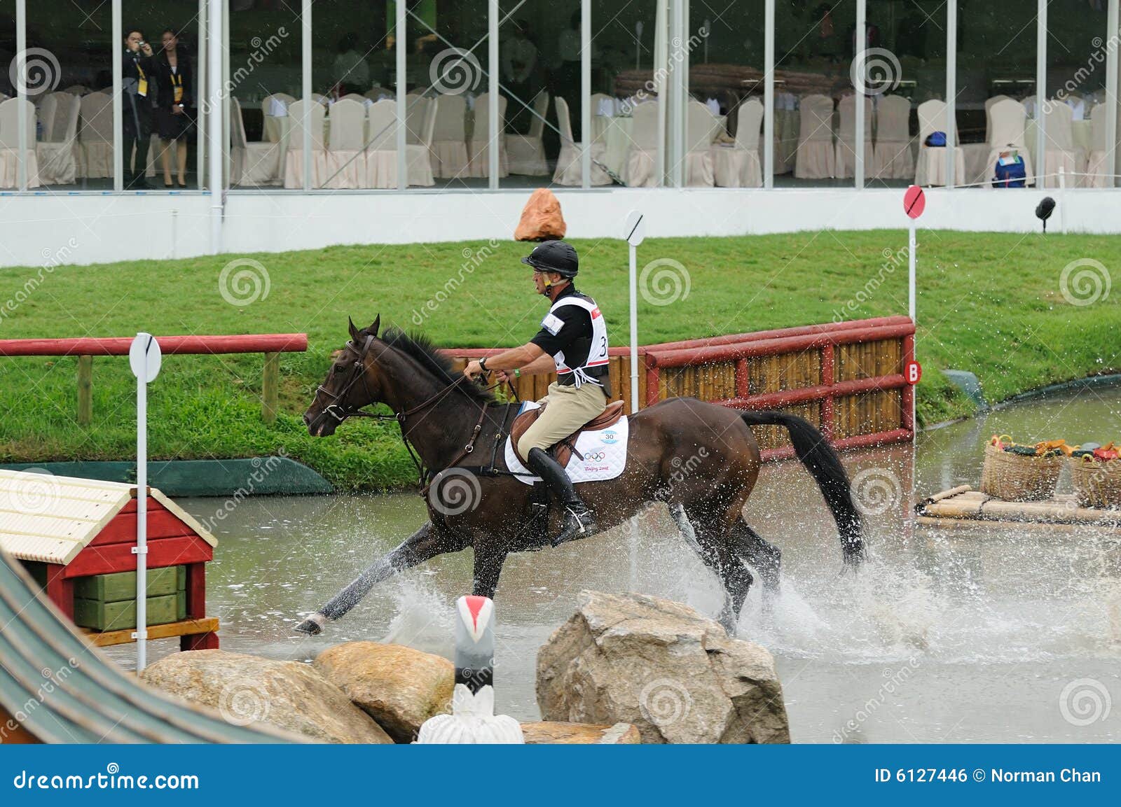 2008 Olympic Equestrian Events Editorial Photo - Image of obstacles ...