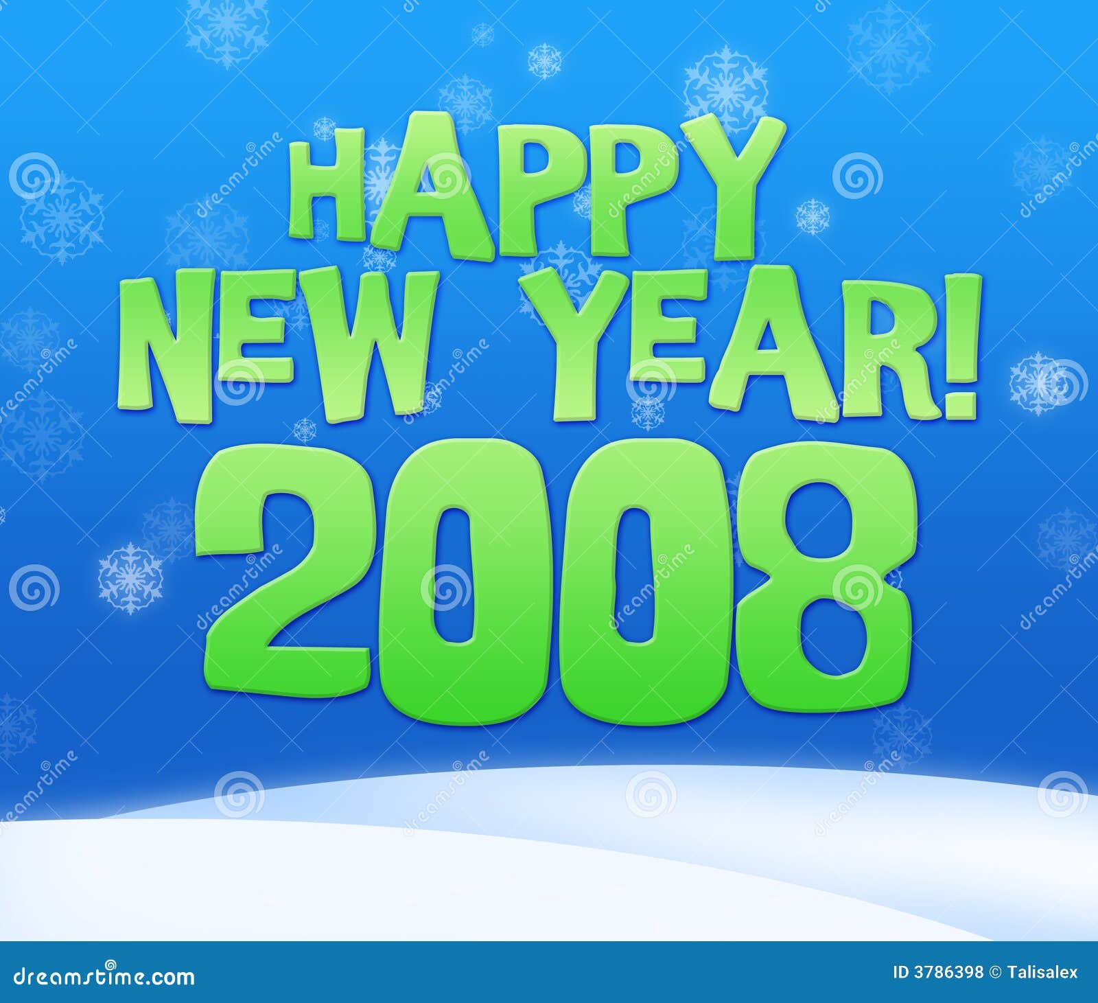 2008 year stock illustration. Illustration of midnight - 3786398