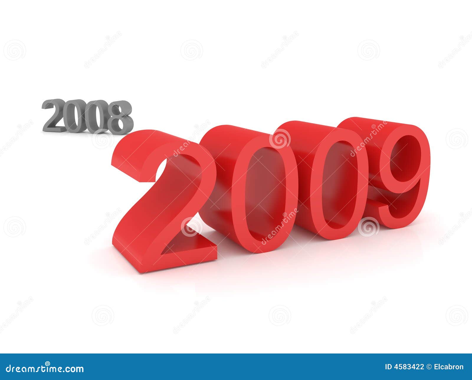 2009 stock illustration. Illustration of date, future - 4583422