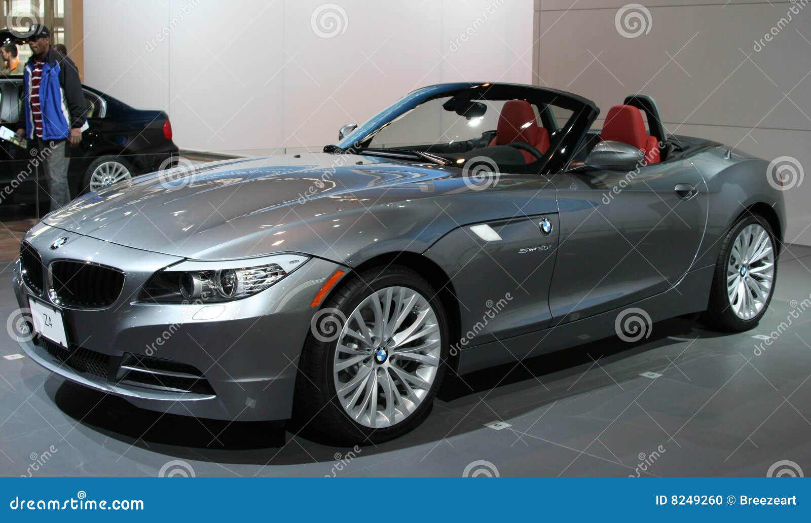 The 2009 BMW Z4 editorial image. Image of presentation - 8249260