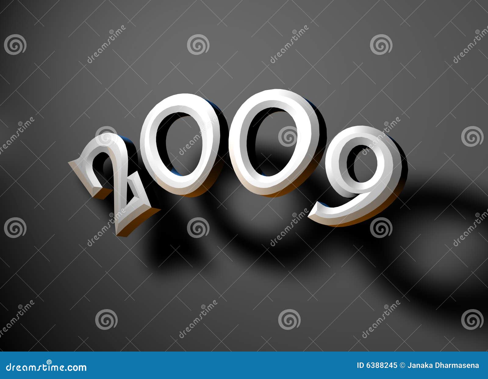 2009 year stock illustration. Illustration of concept - 6388245