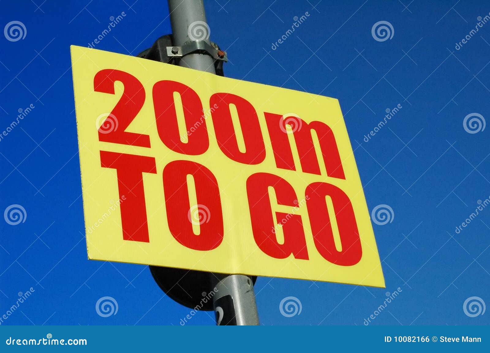 200m to go stock photo. Image of finish, success, winning - 10082166
