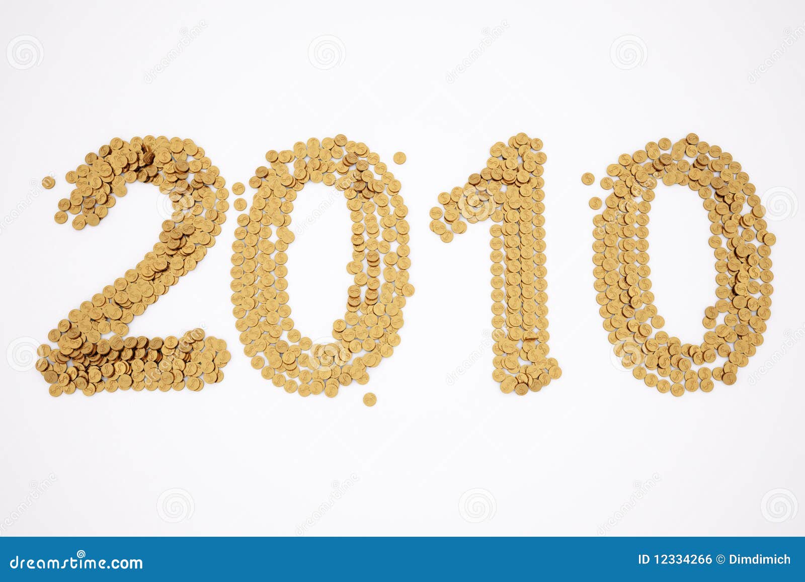 2010 anos ilustração stock. Ilustração de evento, comemore - 12334266