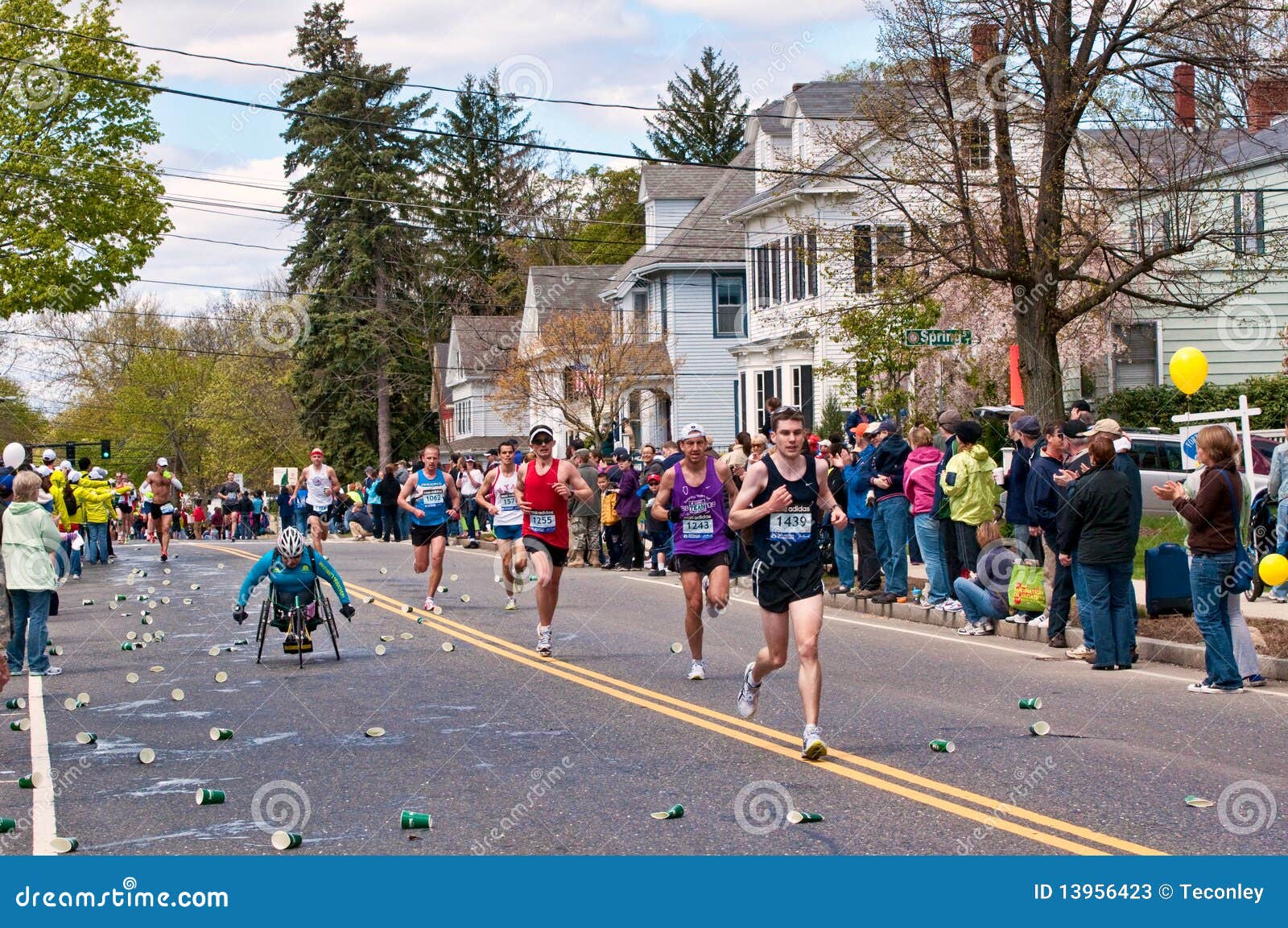 2010 Boston Marathon Participants Editorial Stock Photo - Image of ...