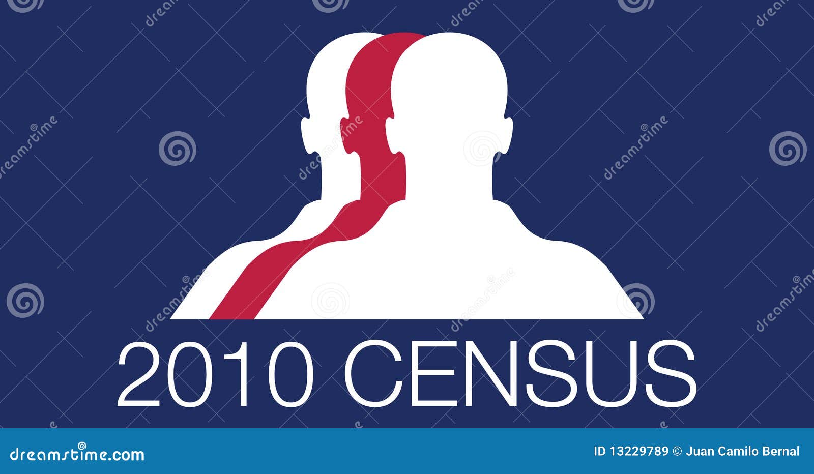 2010 Census stock illustration. Illustration of participate - 13229789