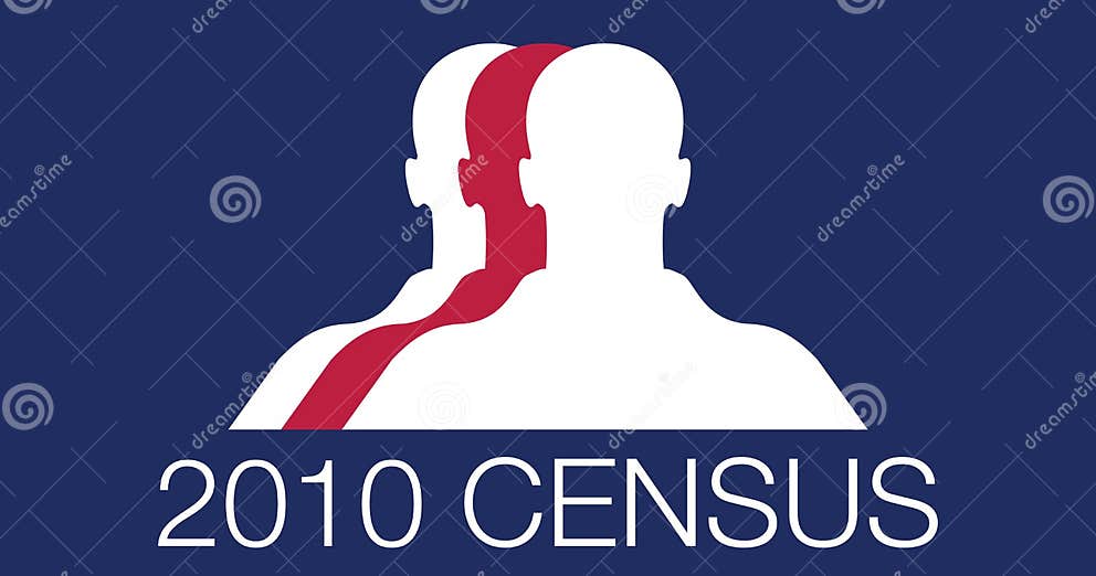 2010 Census stock illustration. Illustration of participate - 13229789