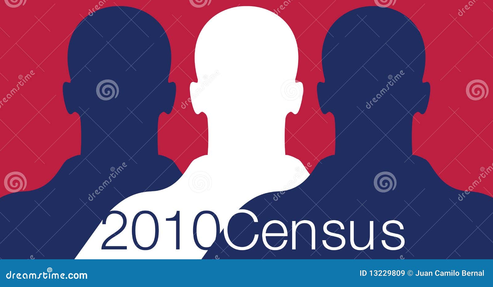 2010 Census stock illustration. Illustration of american - 13229809