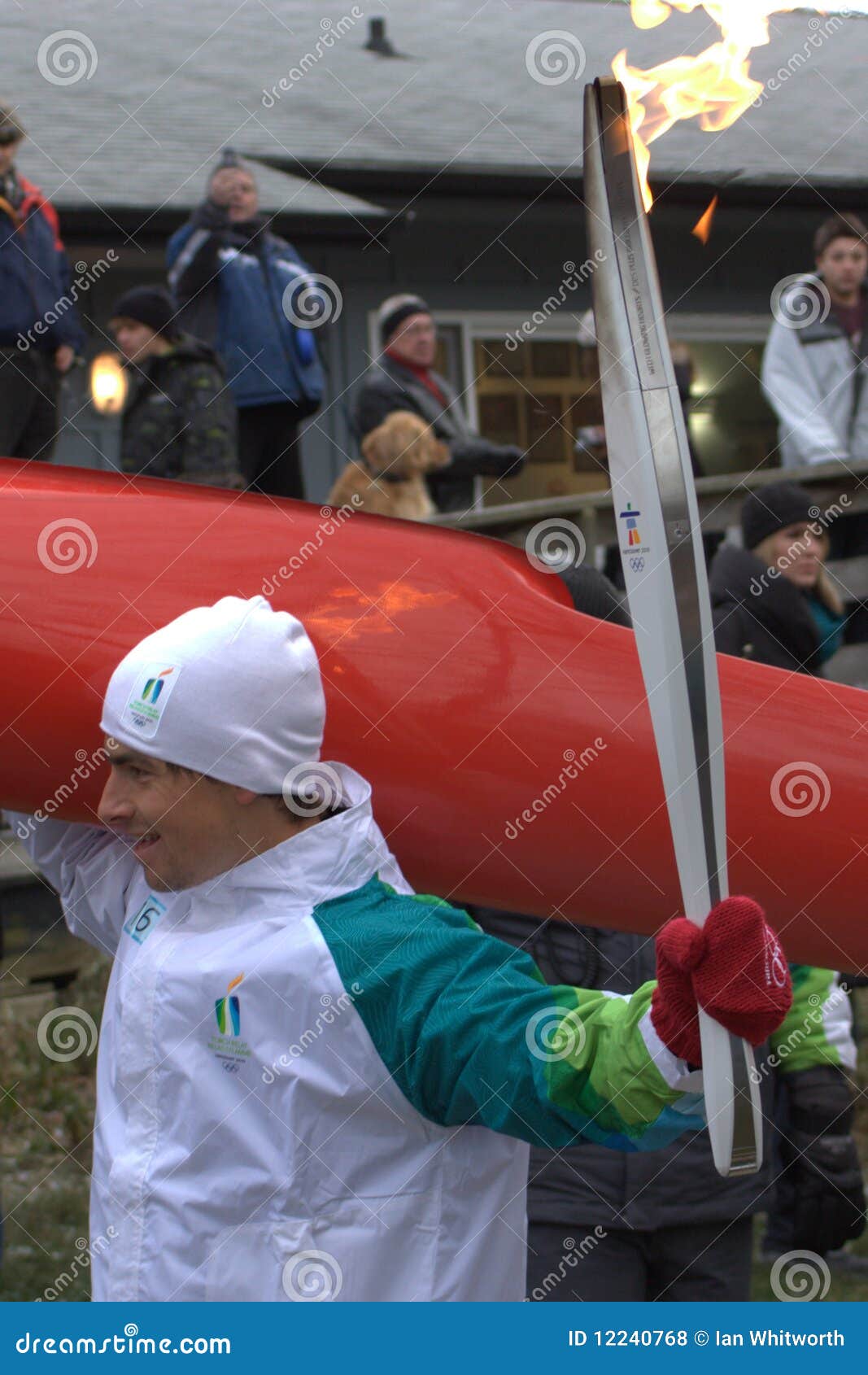 2010 Olympic Torch Run - Adam Van Koeverden Editorial Stock Photo ...
