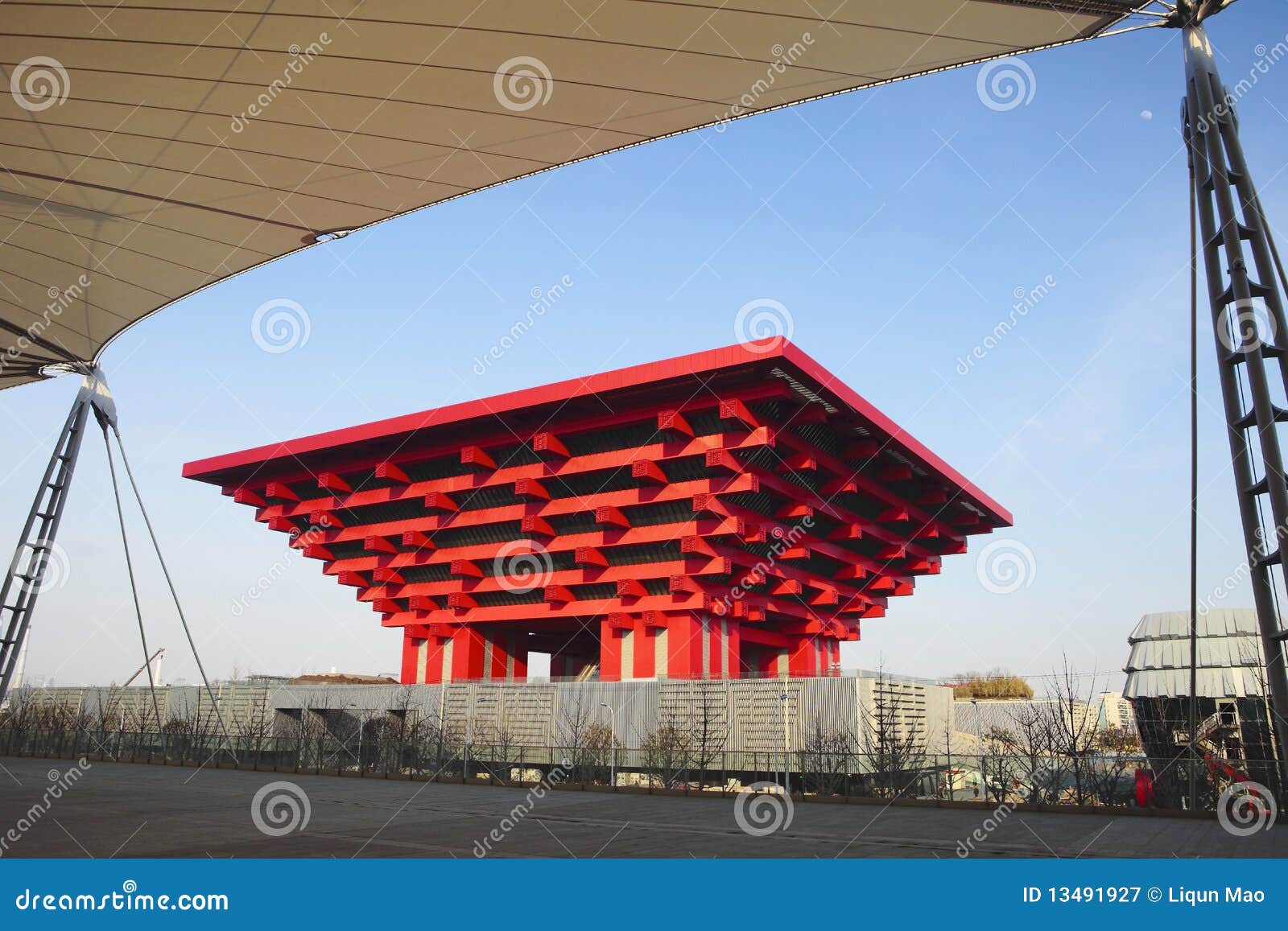 2010 Shanghai World Expo Building Stock Image - Image of construction ...