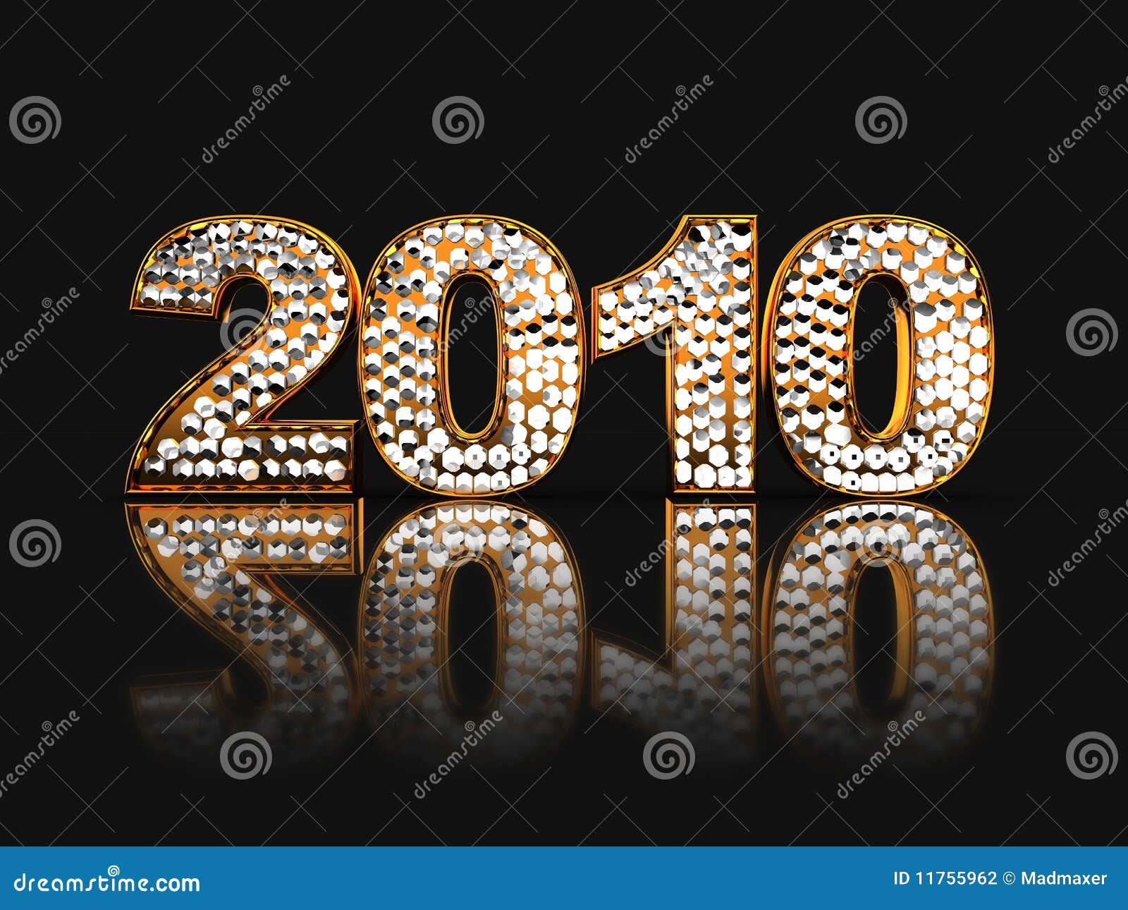 2010 sign stock illustration. Illustration of jewel - 11755962
