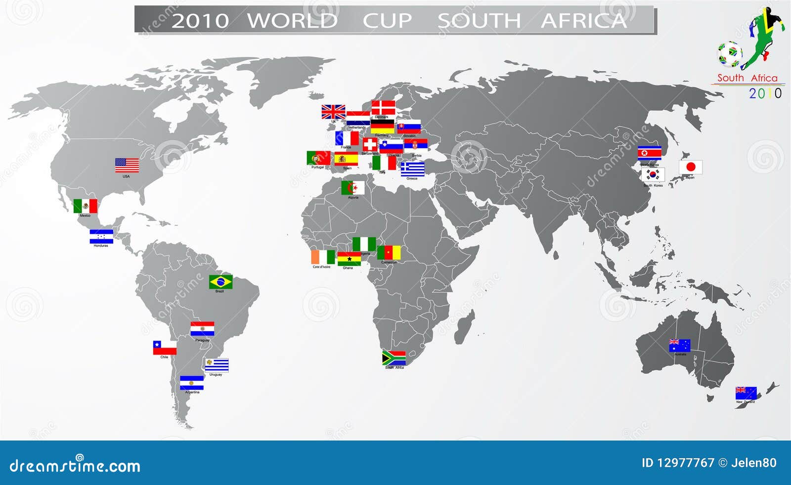2010 World Cup South Africa Editorial Photography - Illustration of ...