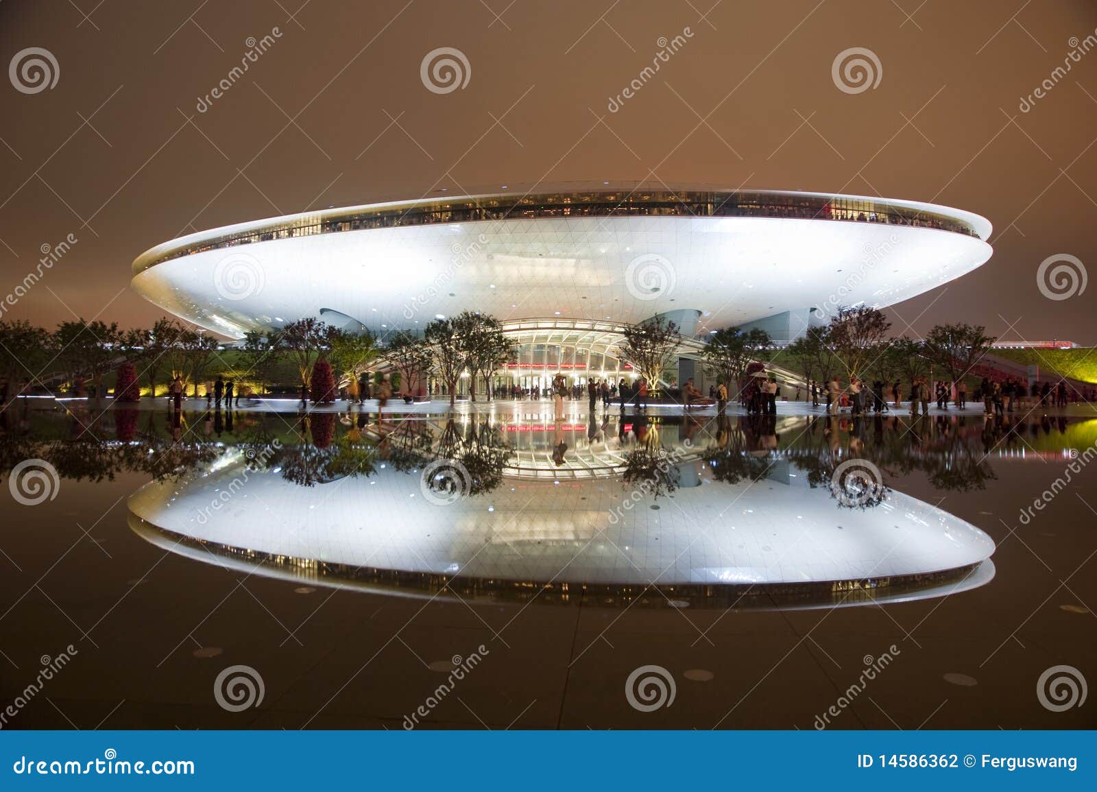 2010 world expo editorial photography. Image of night - 14586362