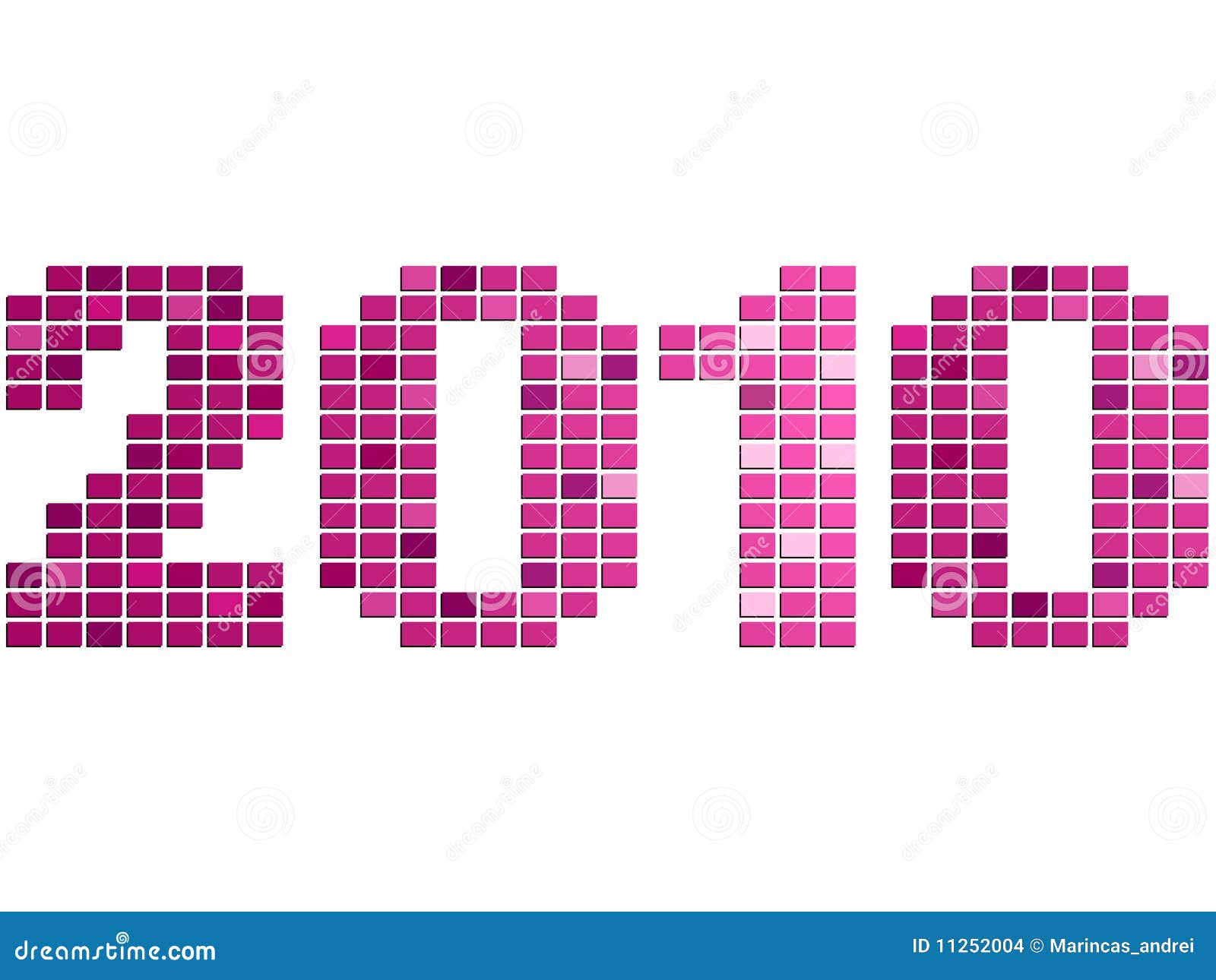 2010 year stock vector. Illustration of cover, pattern - 11252004